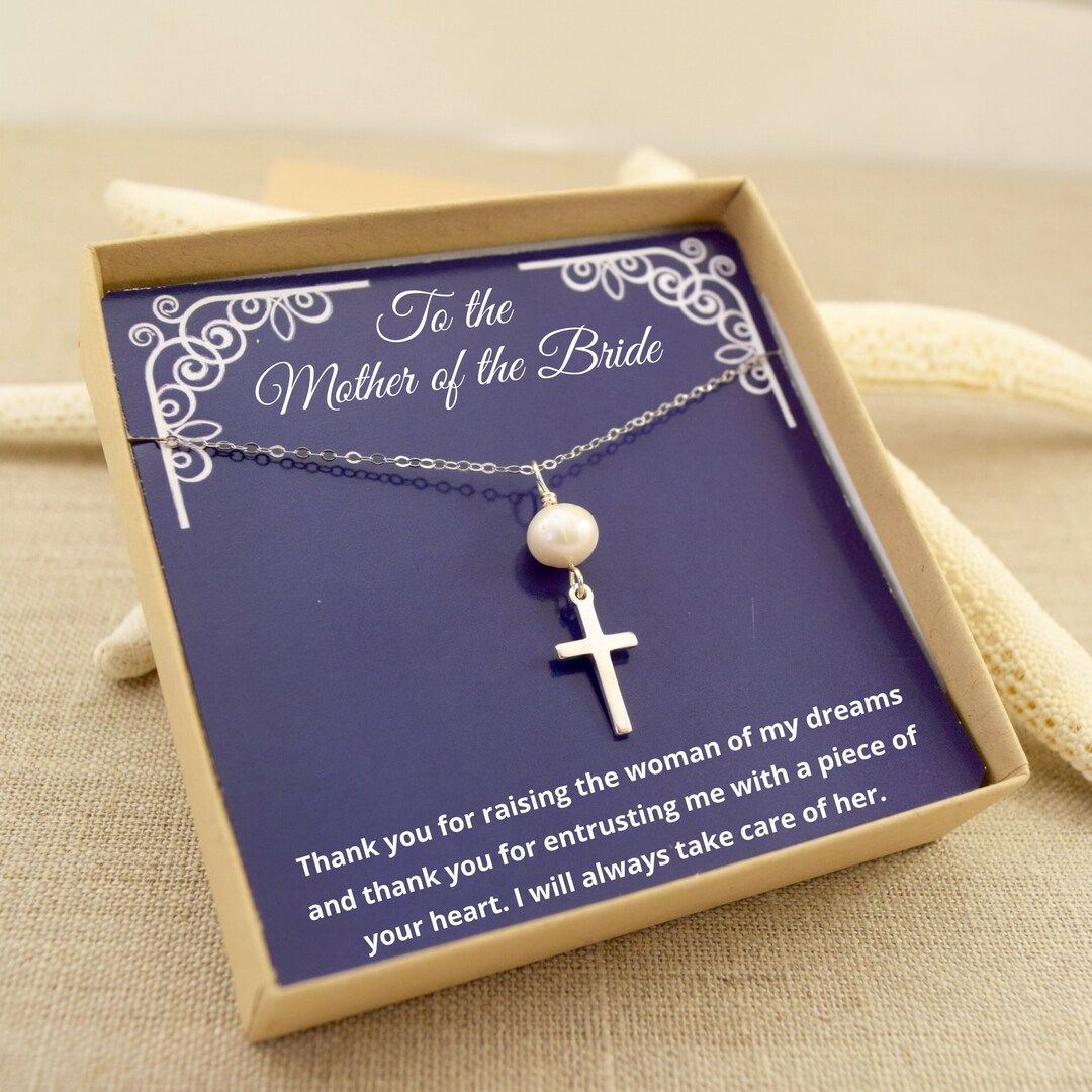 Mother of the Bride Gift From the Groom, Mother of the Bride Necklace ...