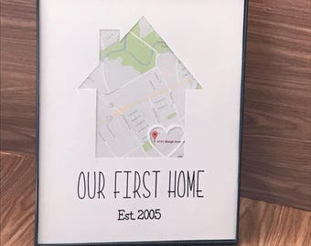 Our first home sign | Etsy