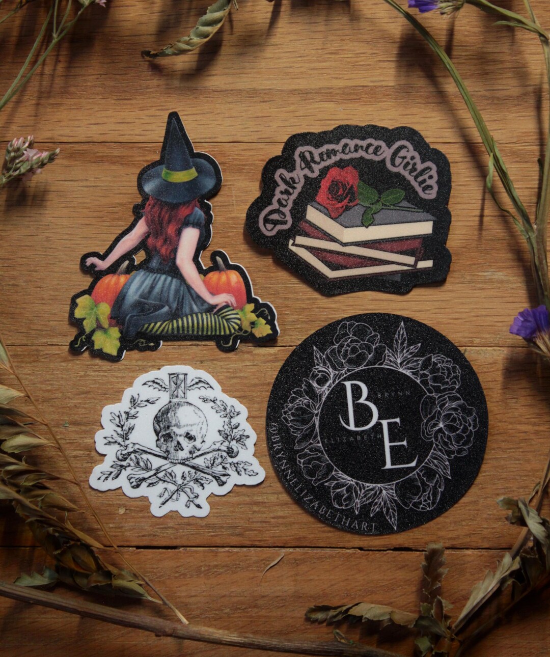Sticker Bundle 4: Dark Romance Halloween Bookish Inspired Stickers by ...