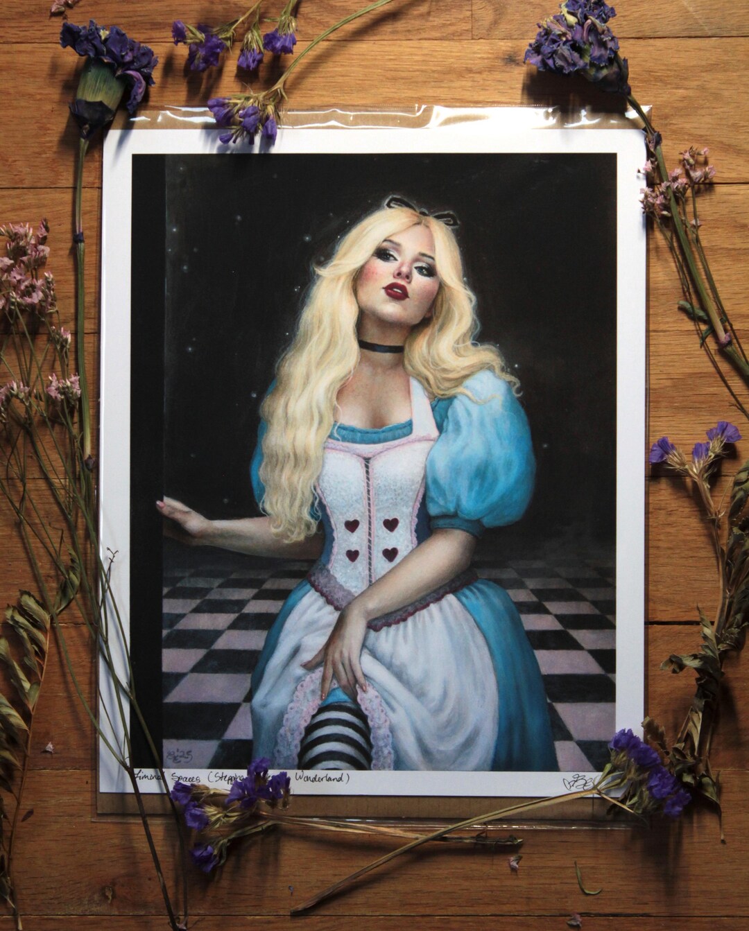 Alice Art Print: Liminal Spaces - Signed Fantasy Wonderland Inspired ...
