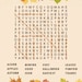 PRINTABLE! Fall Themed Wordsearch - Etsy