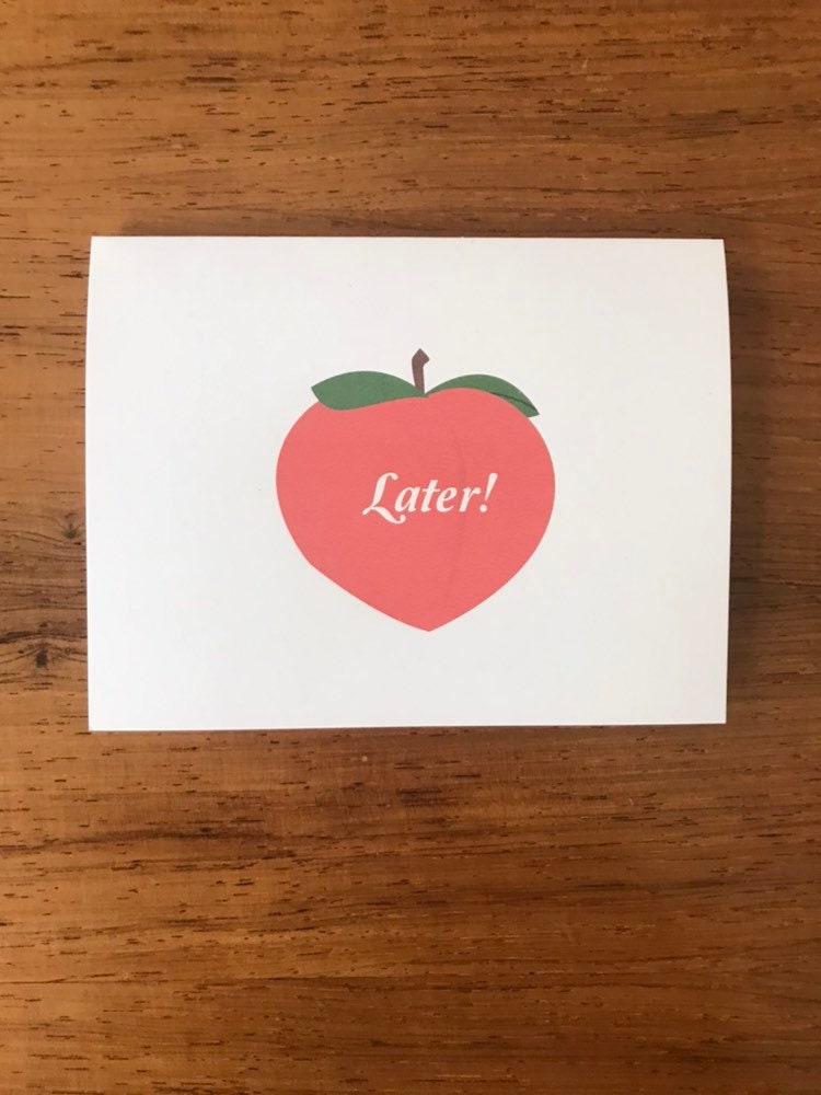 Later Call Me by Your Name Card - Etsy
