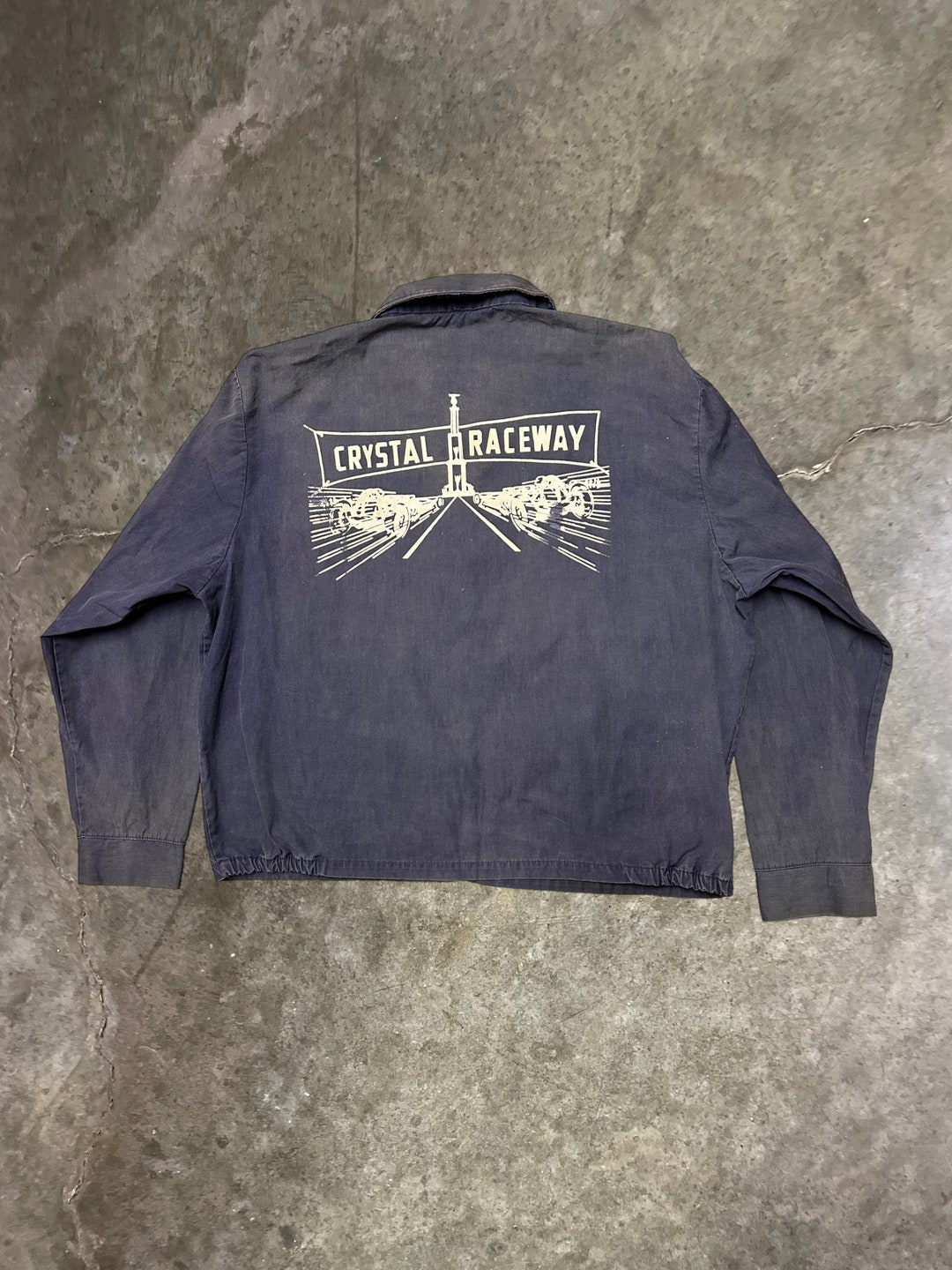 Vintage 1960s Crystal Speedway Drag Racing Jacket - Etsy