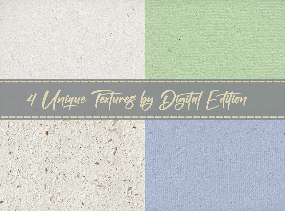 Handmade Paper Textures: 4 Natural Tones Download and Print - Etsy