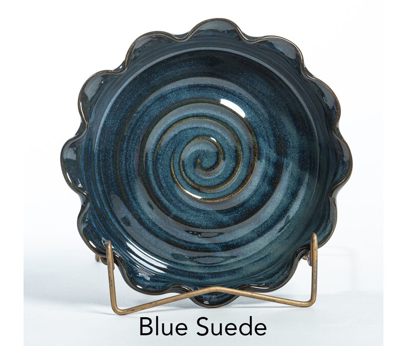 Handmade Pie Plate With Scalloped or Fluted Edges Large - Etsy