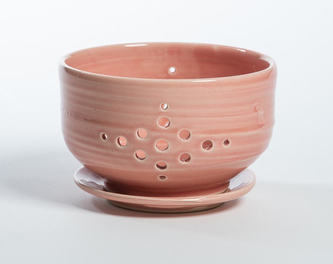 Small Ceramic Strainer / Colander - Etsy