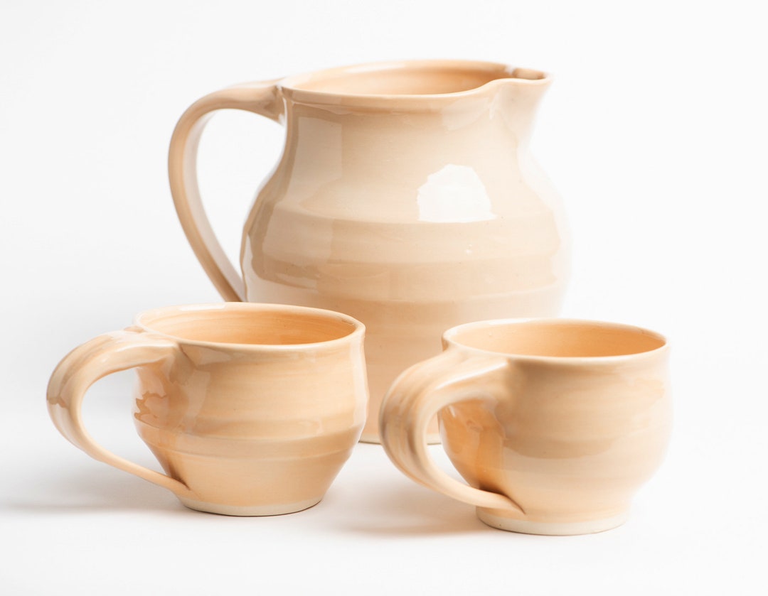 Hand-made Ceramic Juice Pitcher, 2 Quarts - Etsy