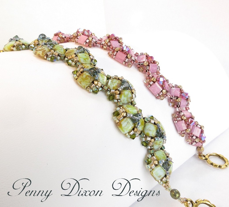 Meandering Garden Path Bracelet Tutorial - Etsy