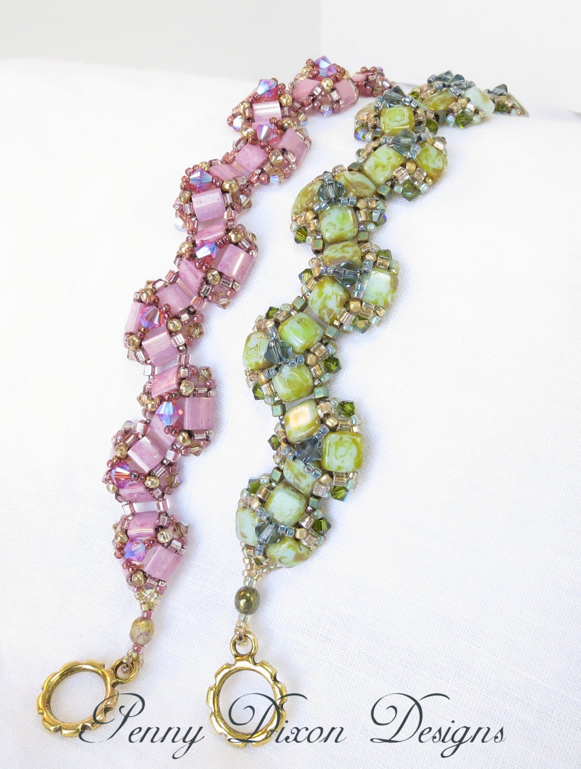 Meandering Garden Path Bracelet Tutorial - Etsy