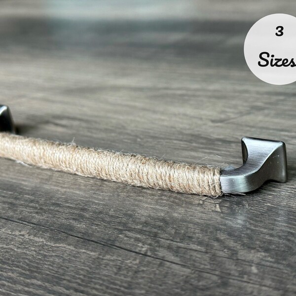 Rope Drawer Pulls - Etsy