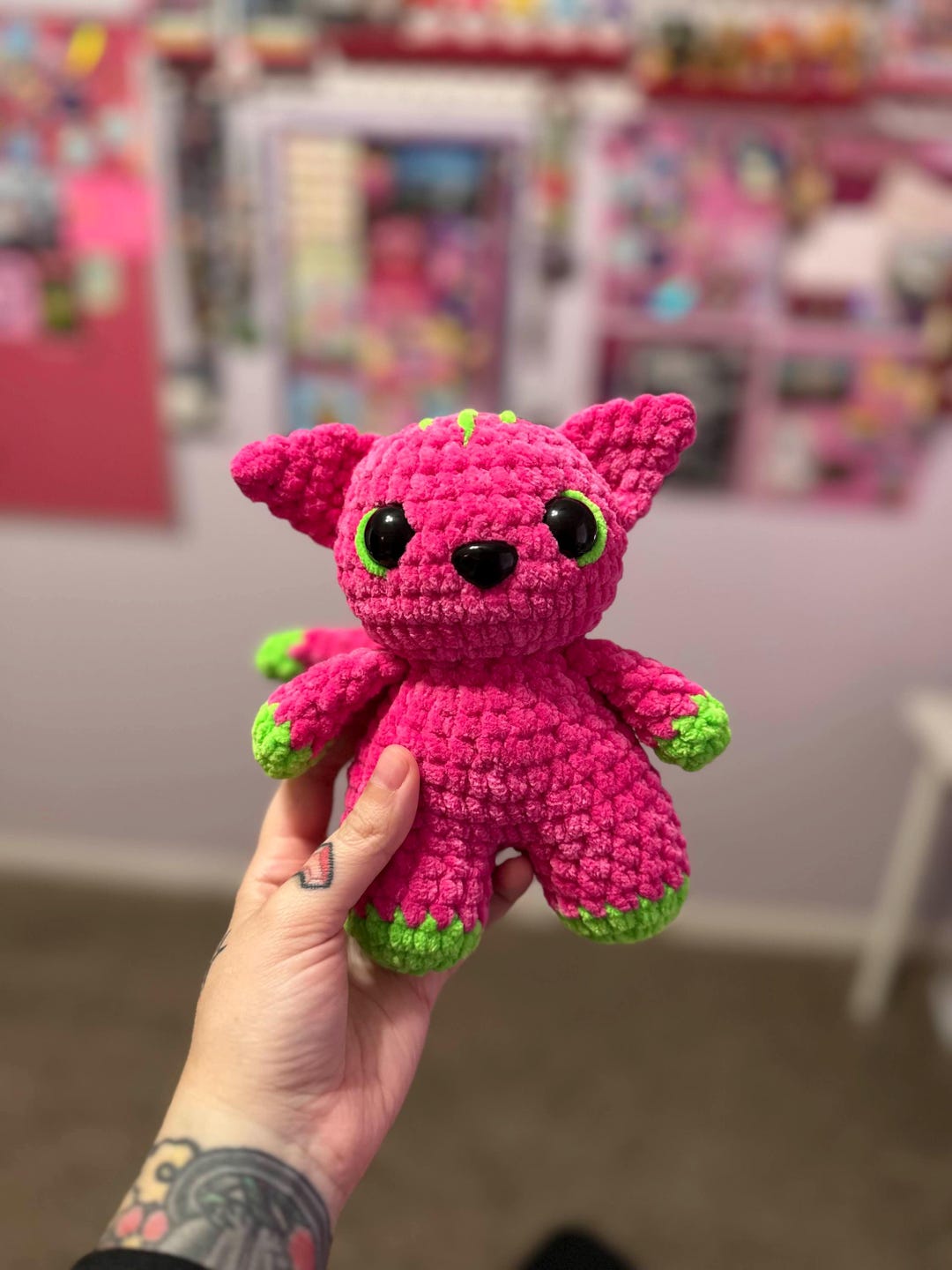 BOP THE CAT Ready to Ship Crochet Plushie - Etsy