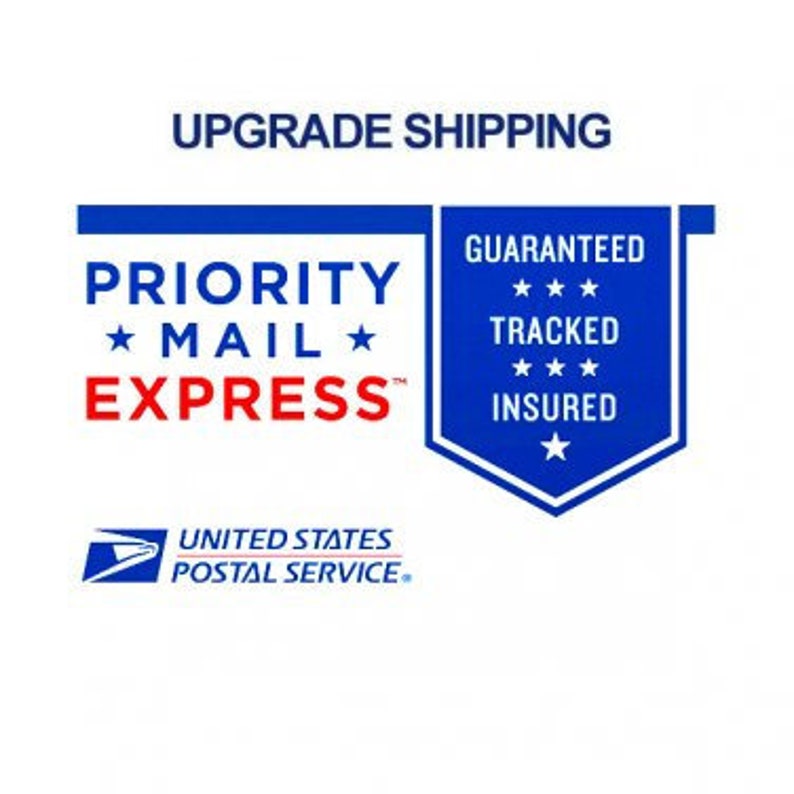 SHIPPING UPGRADE USPS Priority Mail Express - Etsy