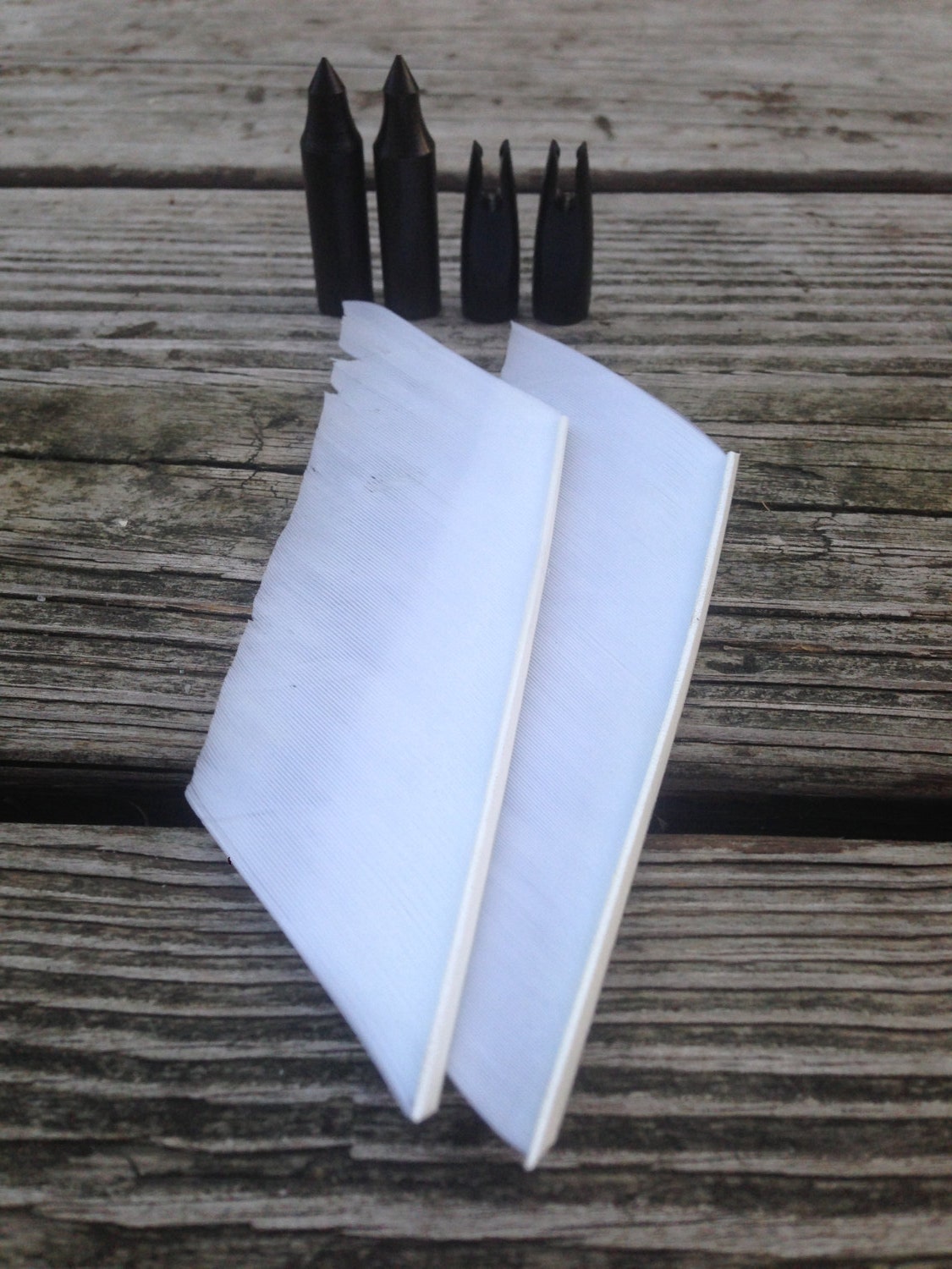 Arrow Building Kit - Poplar Shafts - Turkey Feathers - YOU CHOOSE COLOR ...