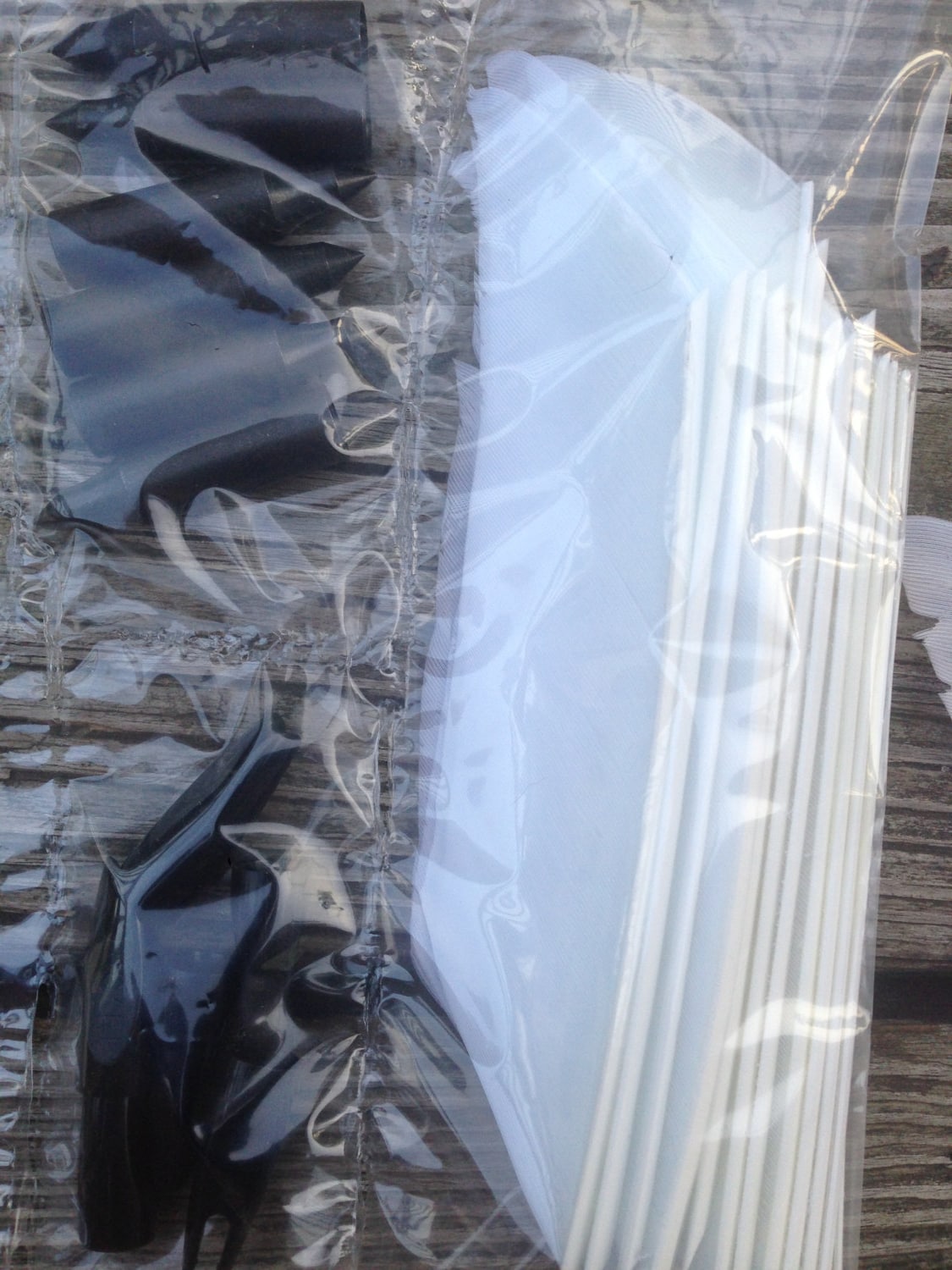 Arrow Building Kit - Poplar Shafts - Turkey Feathers - YOU CHOOSE COLOR ...