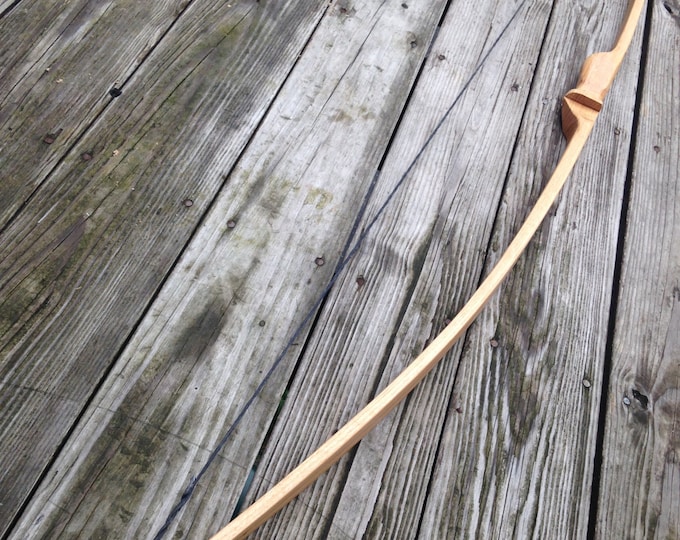 71" Traditional Hickory Longbow - Etsy
