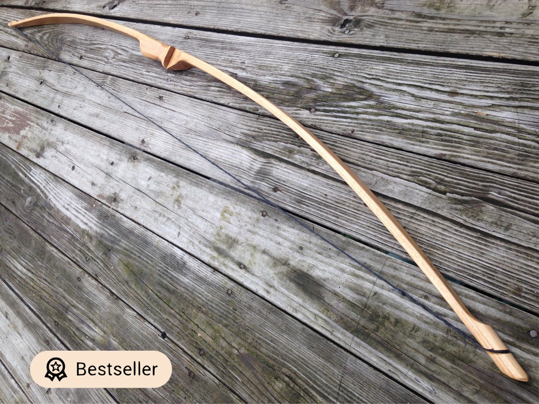 64" Traditional Hickory Longbow - Etsy