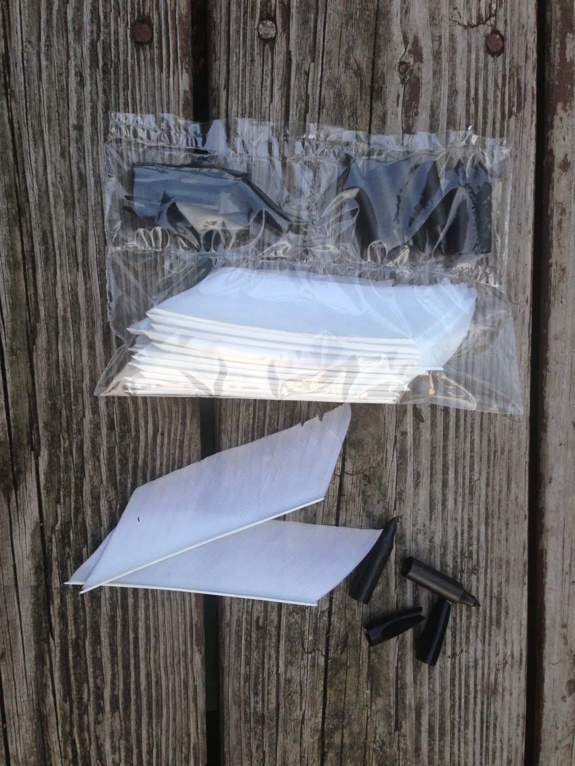 Arrow Building Kit - Poplar Shafts - Turkey Feathers - YOU CHOOSE COLOR ...
