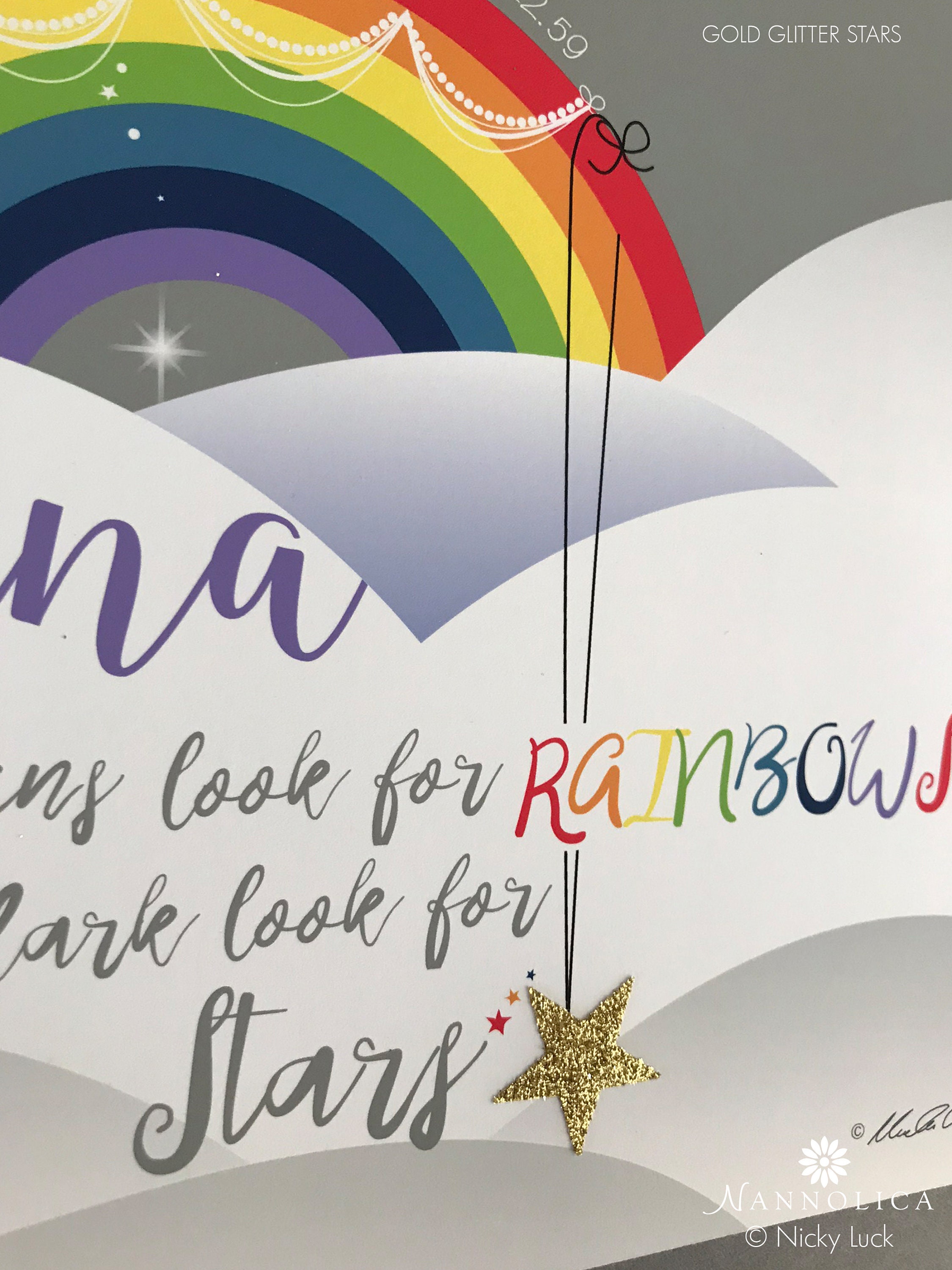 Rainbow Name Art Rainbow Personalised Print Rainbow Nursery - Etsy
