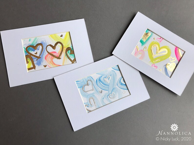 Heart Abstract Painting Heart Art Heart Nursery Artspring - Etsy