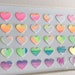 Heart Collage, Rainbow Heart Collage, Rainbow Heart Painting, Rainbow ...