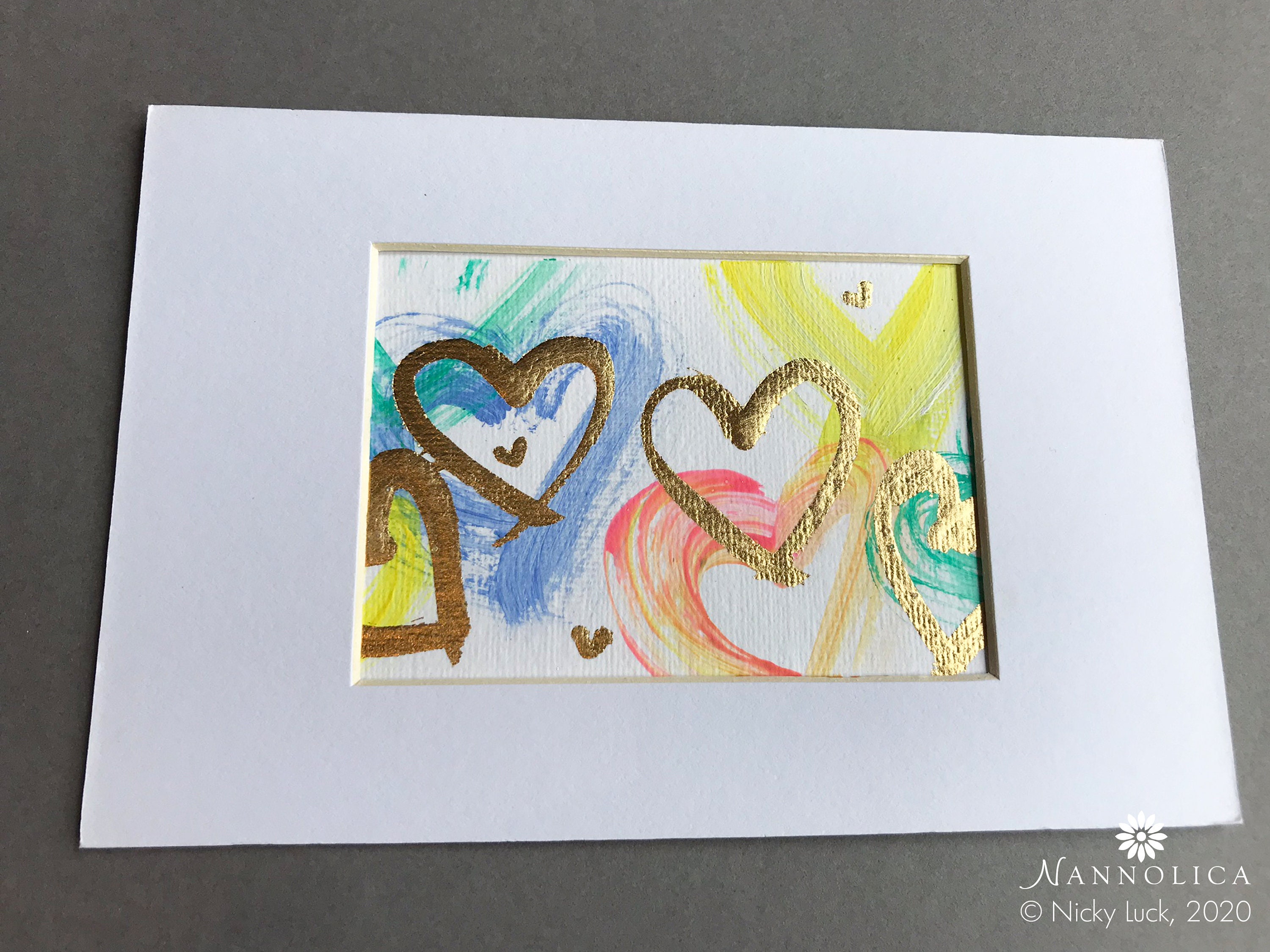 Heart Abstract Painting Heart Art Heart Nursery Artspring - Etsy