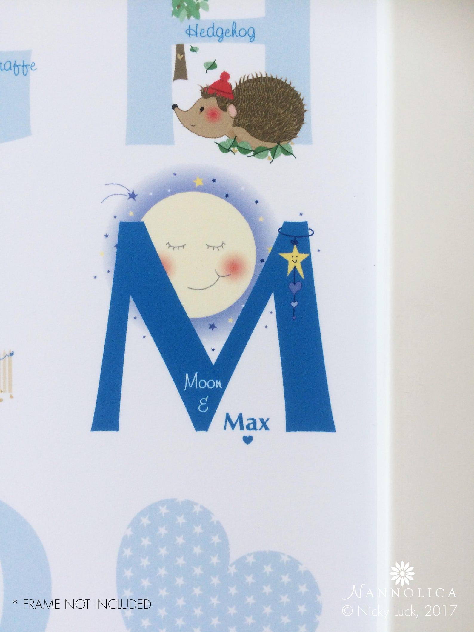 Personalised Alphabet Print Alphabet Print Alphabet Poster - Etsy