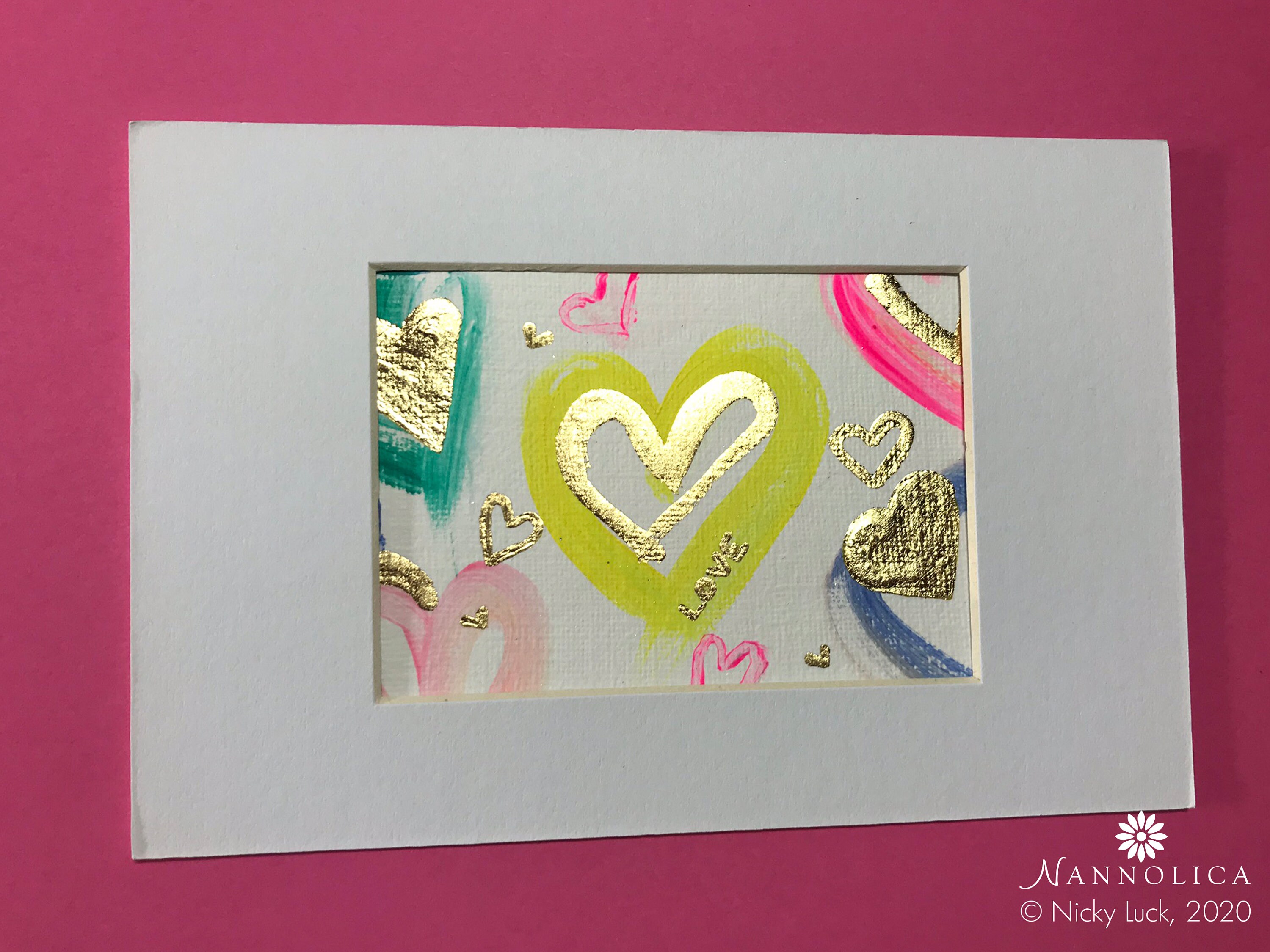 Heart Abstract Painting Heart Art Heart Nursery Artspring - Etsy