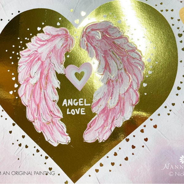 Foil Angel - Etsy