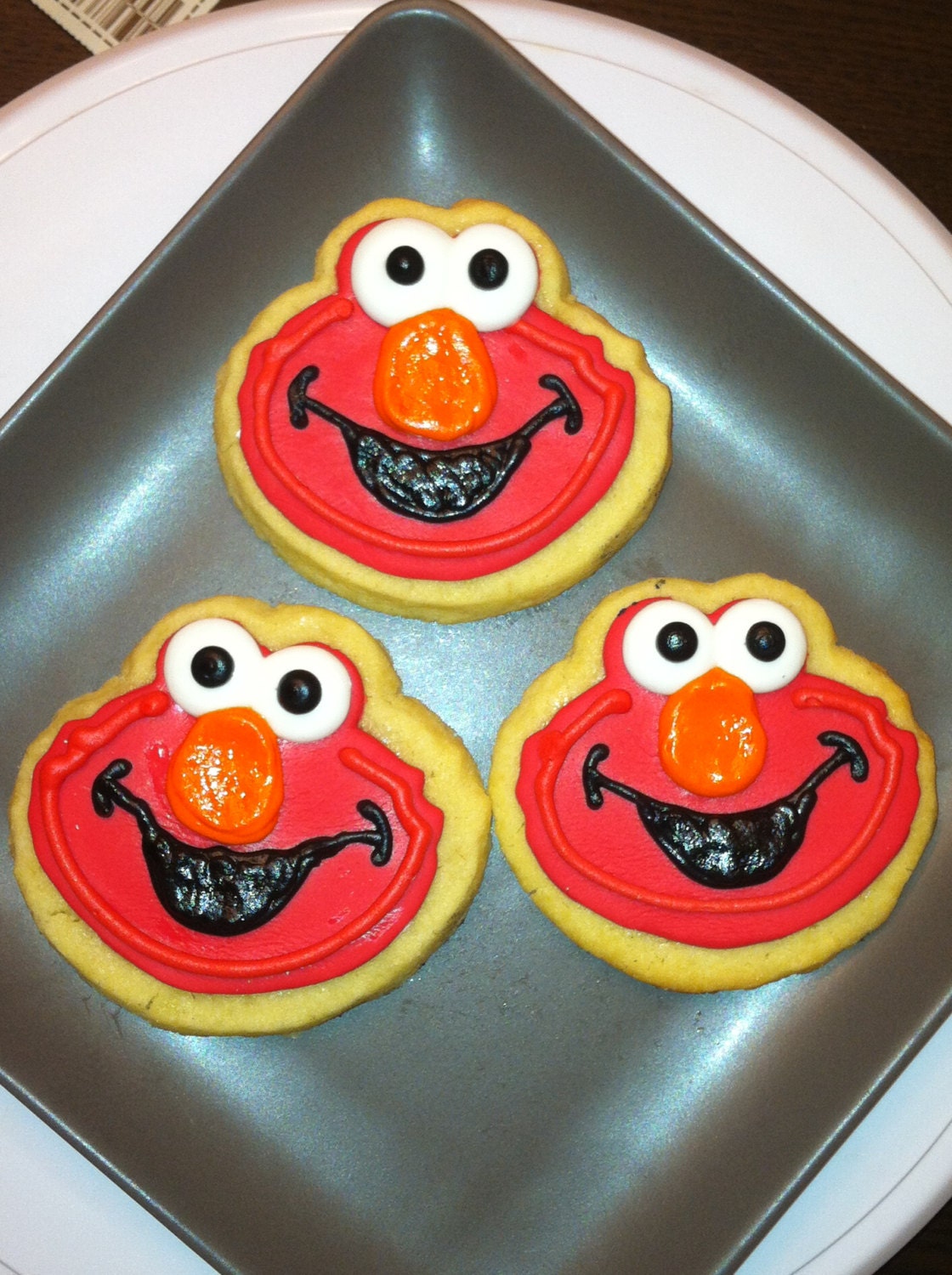 Elmo Cookies | Etsy