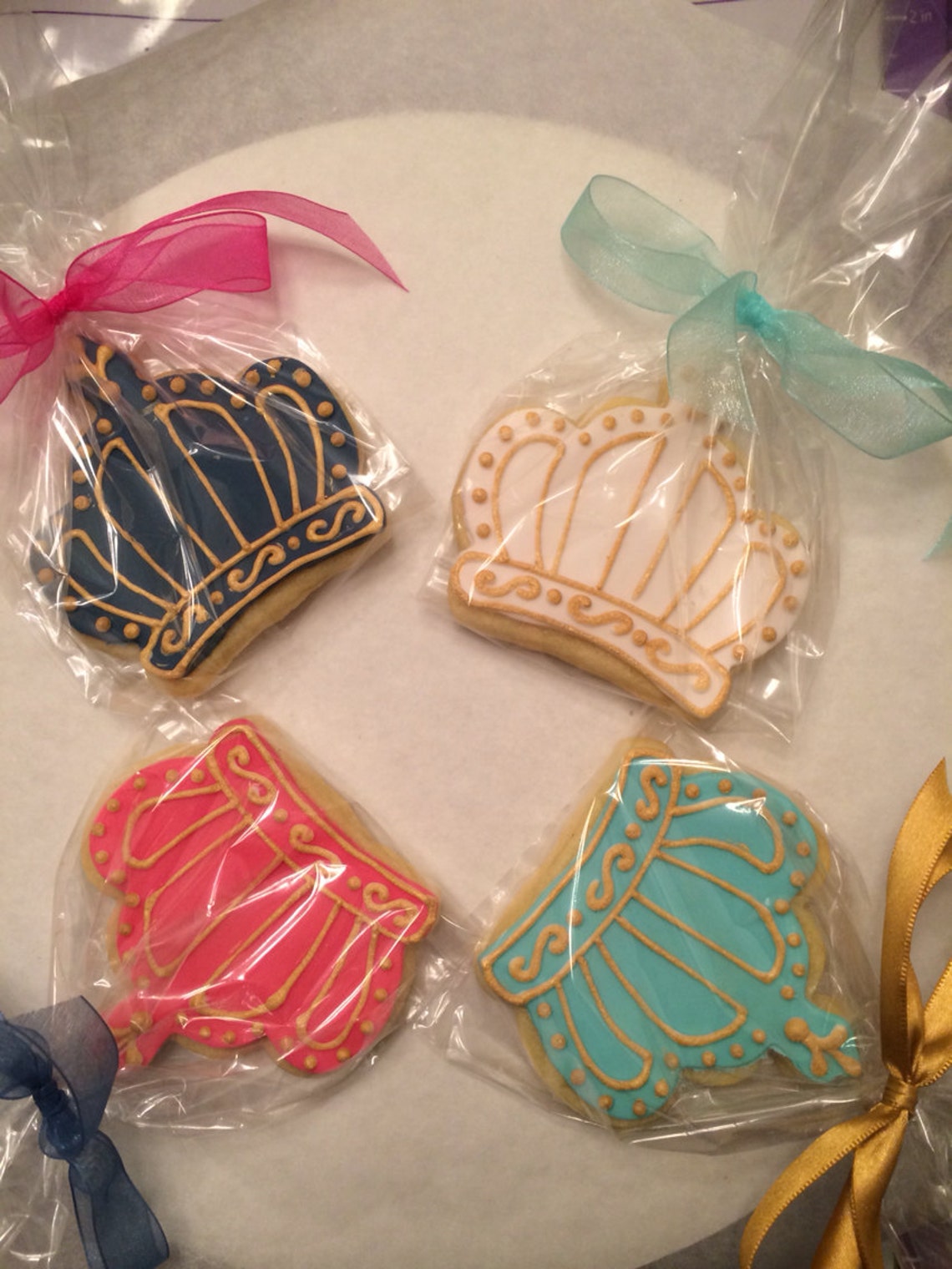 Crown Cookies | Etsy