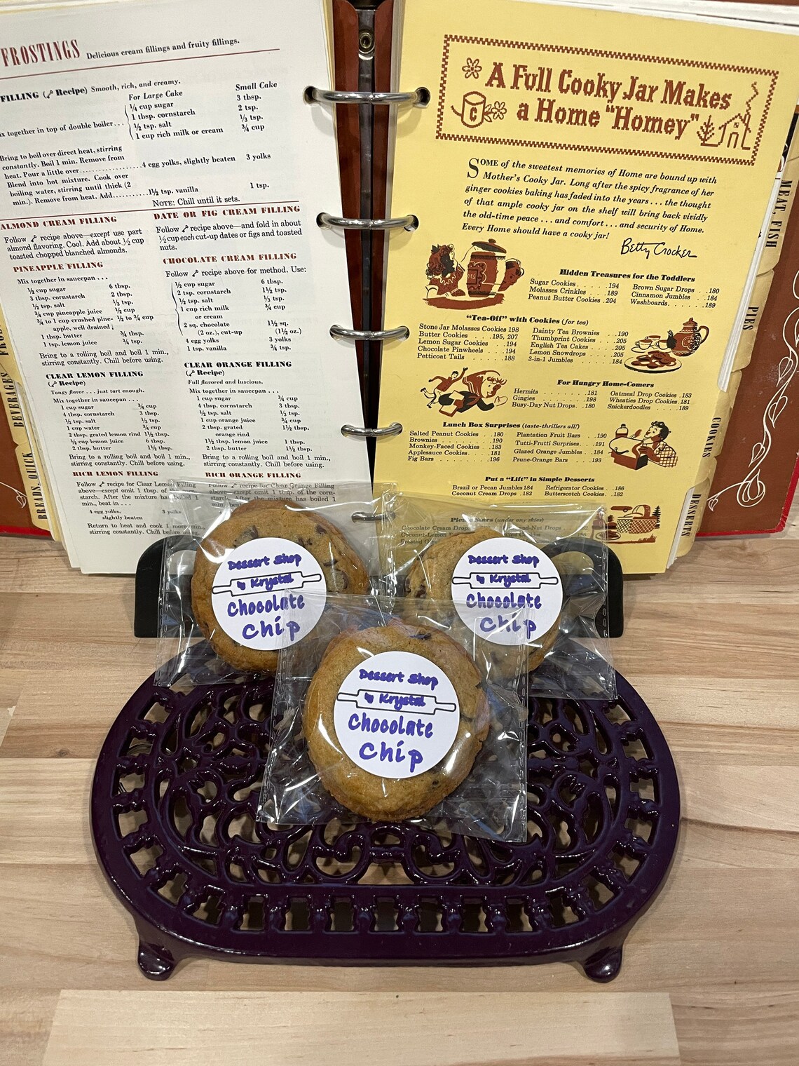 Bakers Dozen Chocolate Chip Cookies - Etsy