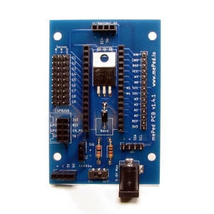 Meped Quadruped Robot PCB - for Arduino Nano, Wifi, Bluetooth ...