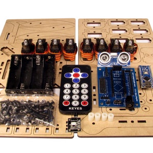 Meped V2 Quadruped Walking Robot Complete Kit - Etsy UK