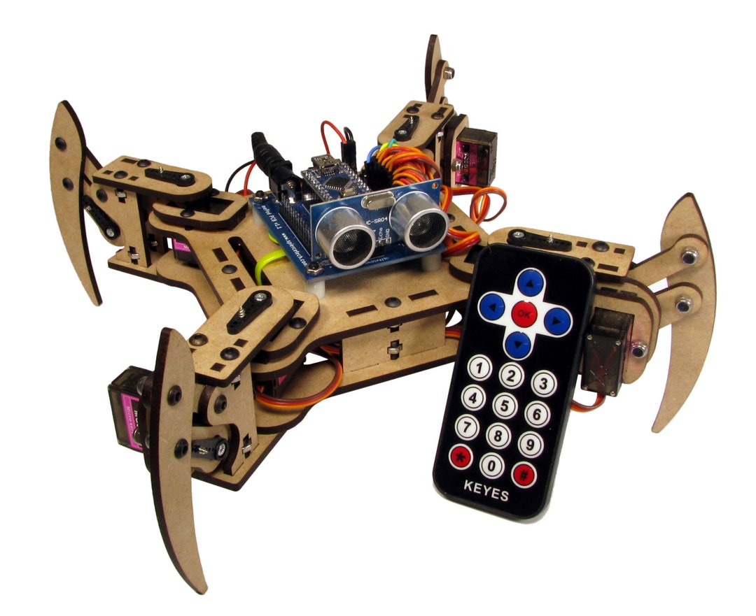 Meped V2 Quadruped Walking Robot Complete Kit - Etsy UK