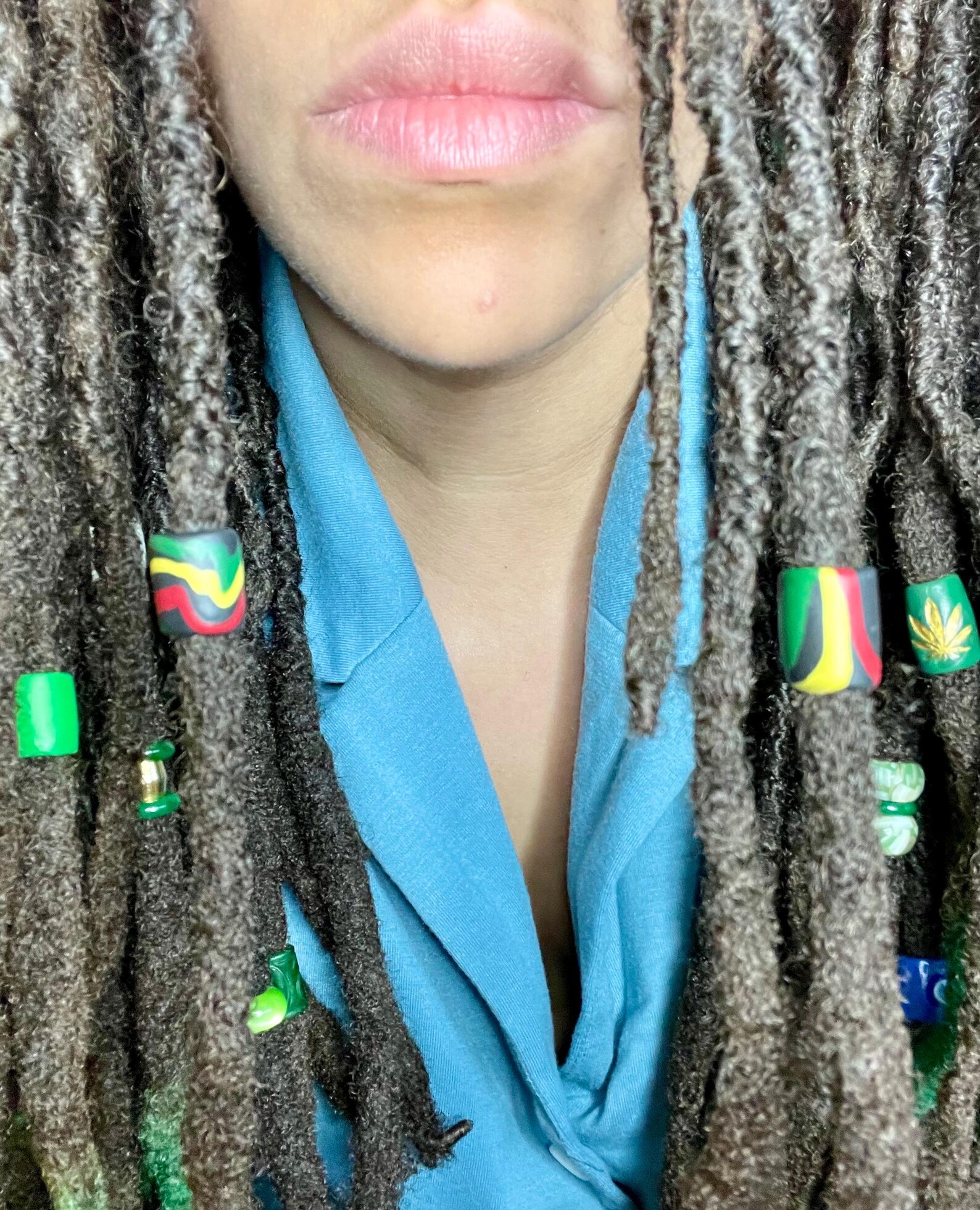 Single Rasta Colorway Bead - Etsy
