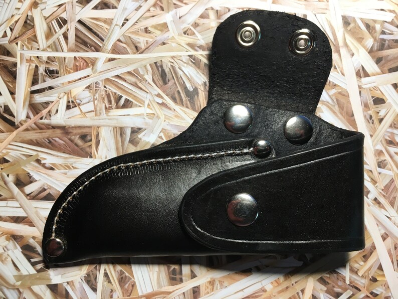 Leather Knife Sheath W/flap the Nugget Series for Buck 110 - Etsy