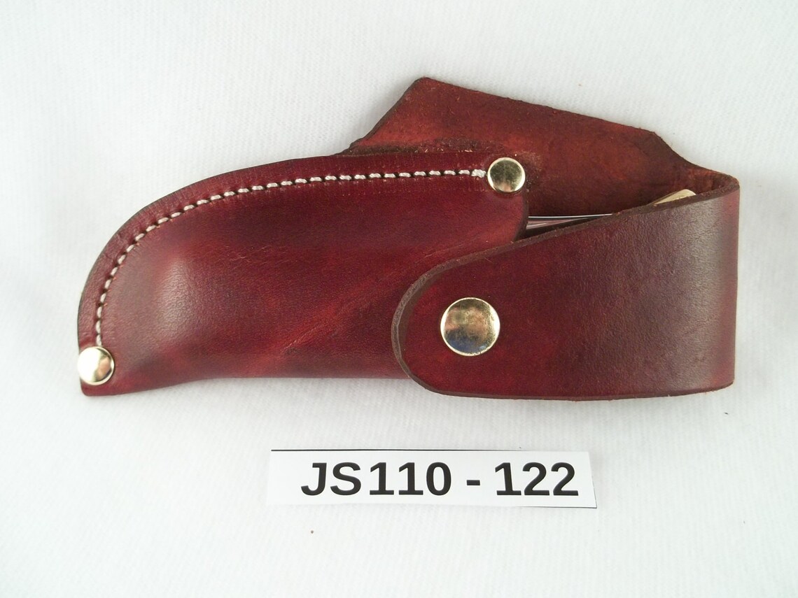 Custom Leather Knife Sheath With Flap JS110-122 - Etsy