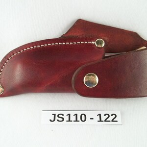 Custom Leather Knife Sheath With Flap JS110-122 - Etsy