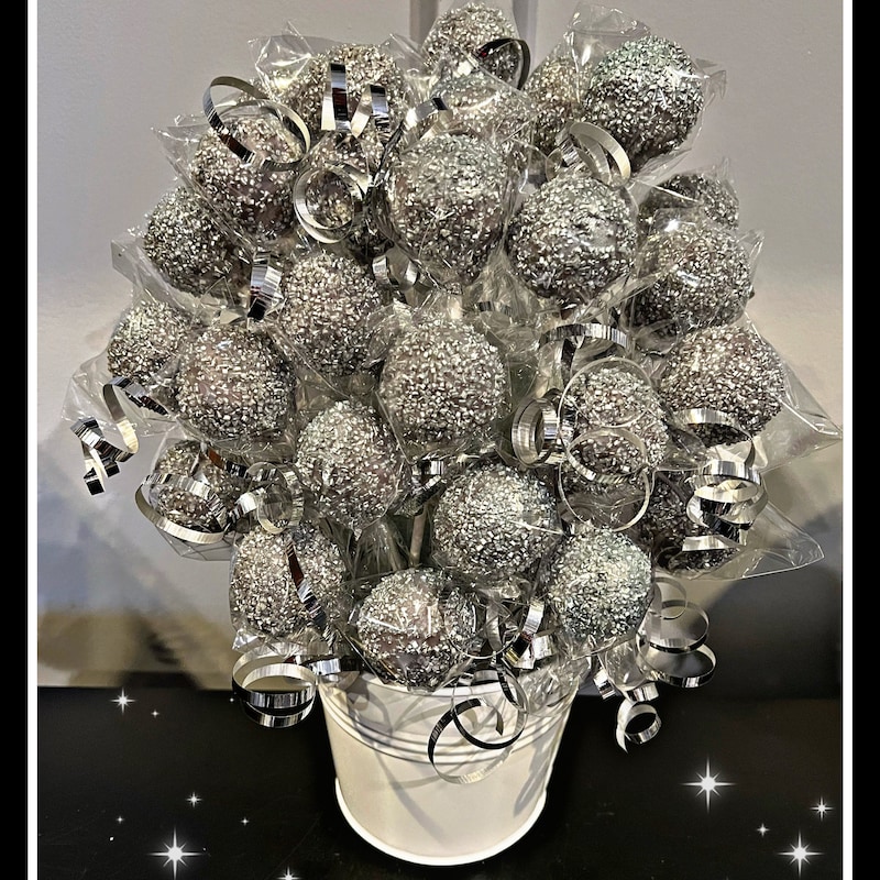 White Cake Pops - Etsy