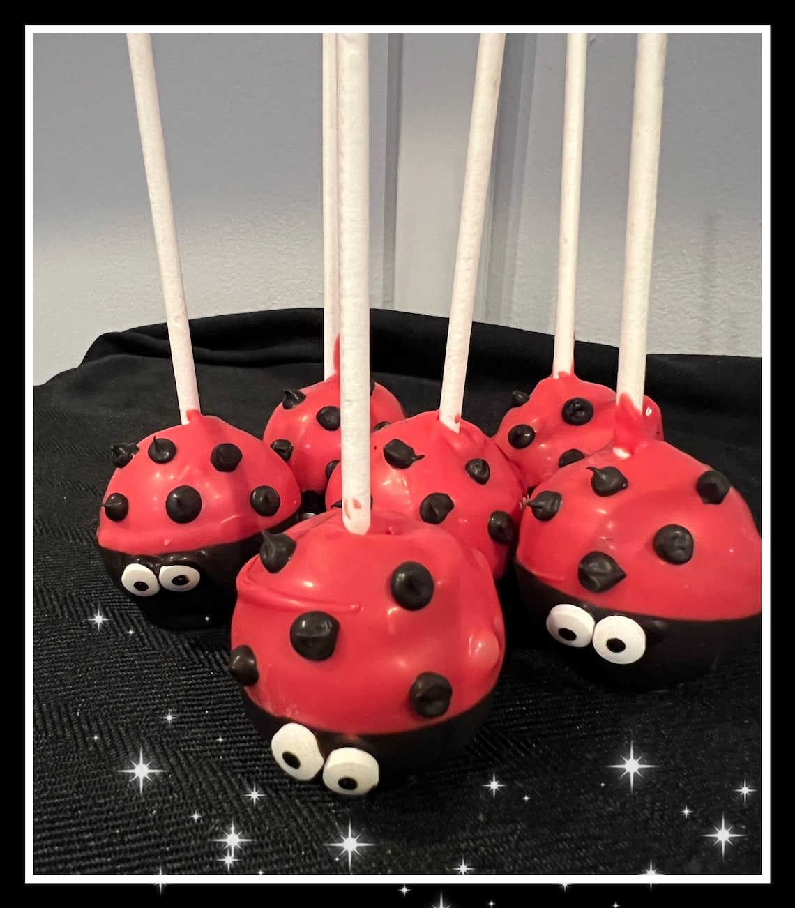 Ladybug Cake Pops Love Bug Cake Pops Ladybug Cakepops - Etsy