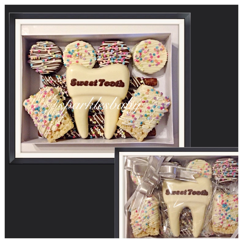 Gourmet Dentist Chocolate Gift Box: Sweet Tooth Treats - Etsy