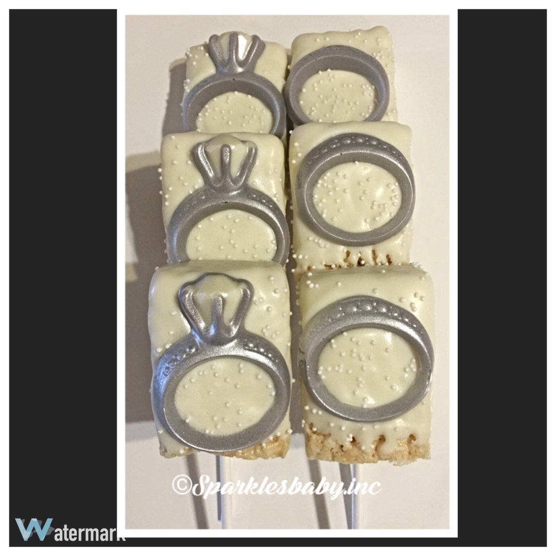 Wedding Ring, Engagement Ring Chocolate Oreos and Rice Krispie Treats ...