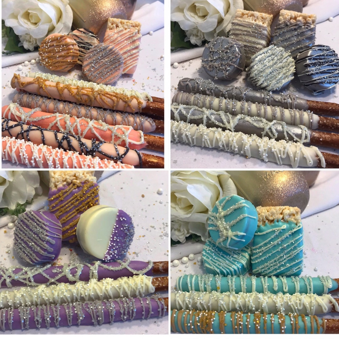 Chocolate Pretzels, Glitter Pretzels, Fancy Oreos, Chocolate Covered ...