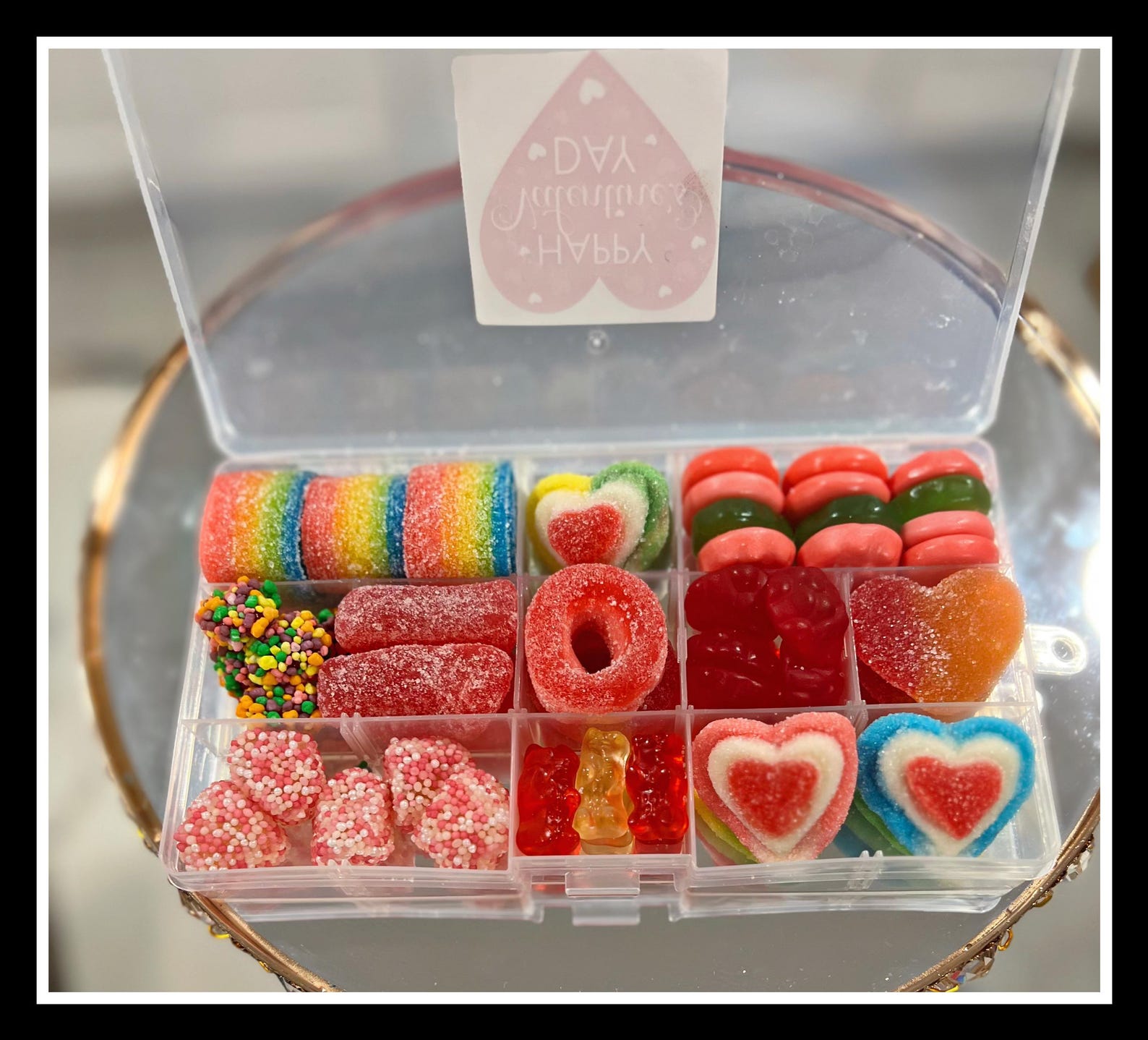 Valentine Candy Tackle Box Set of 2: Personalized Candy Gift - Etsy