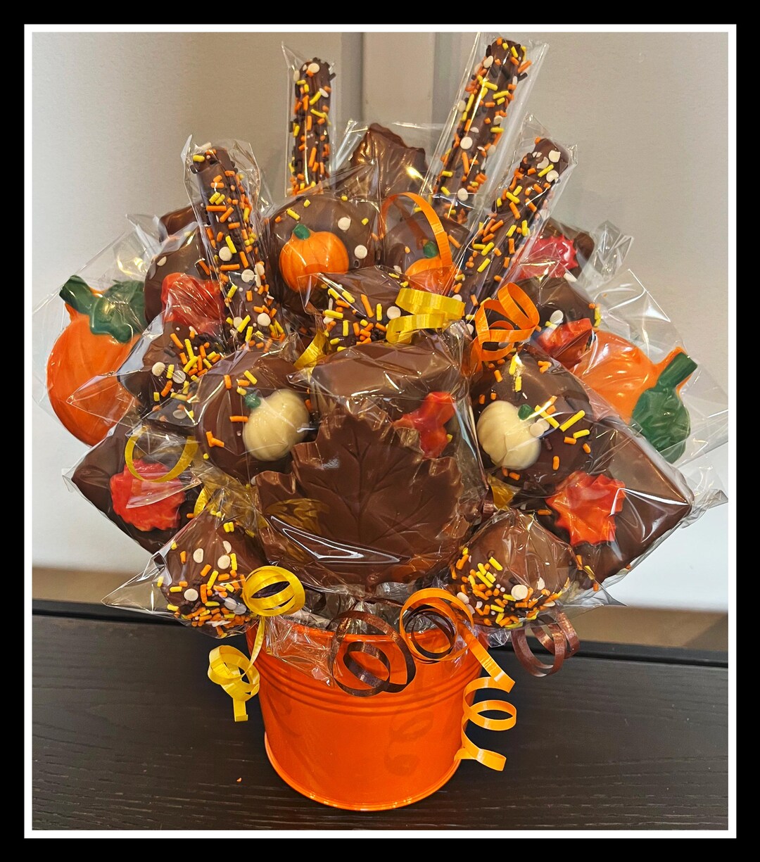 Fall Chocolate Gift Basket: Gourmet Autumn Treats - Etsy