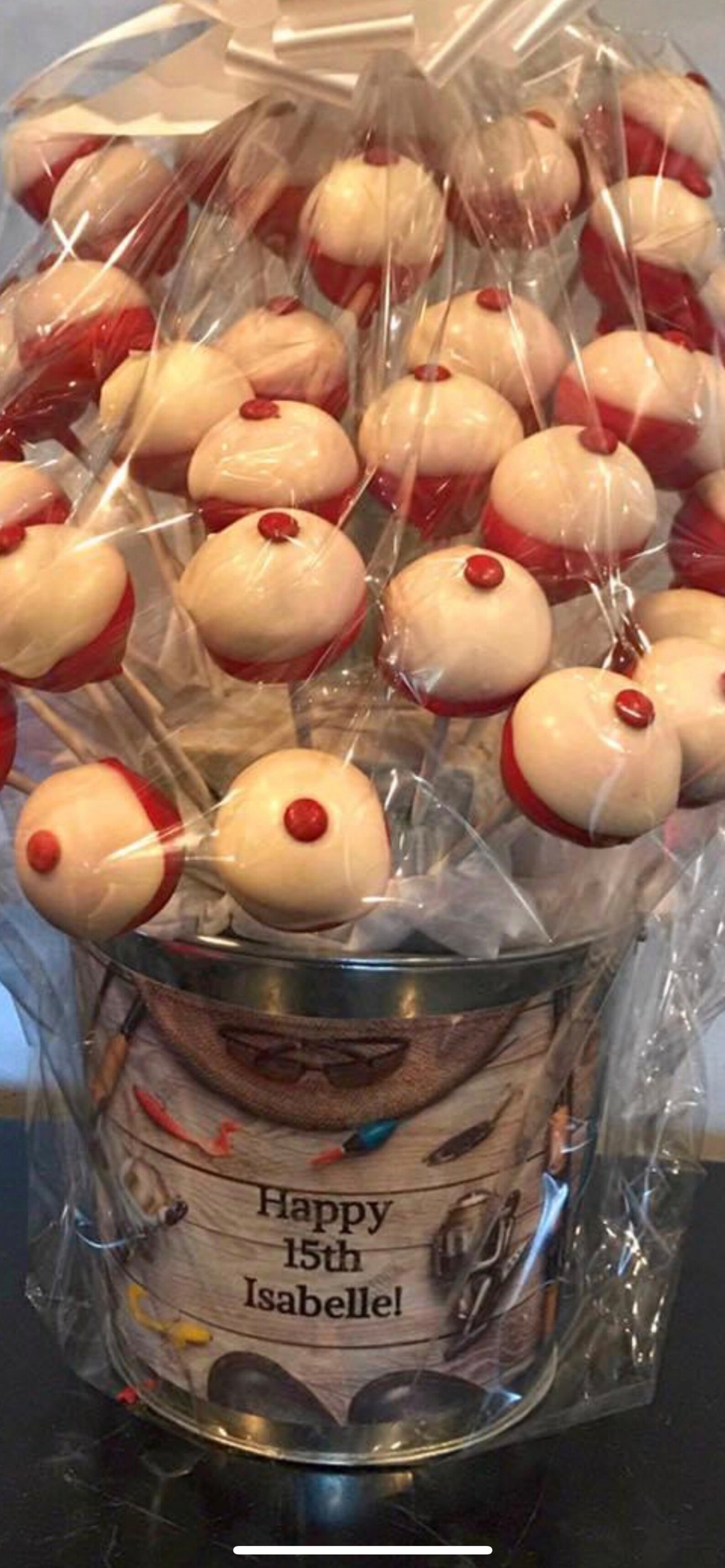 Fishing Bobber Cake Pops: Fish Theme Party Favors (24 Count) - Etsy