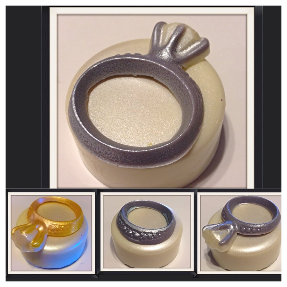 Wedding Ring Engagement Ring Chocolate Oreos and Rice Krispie - Etsy