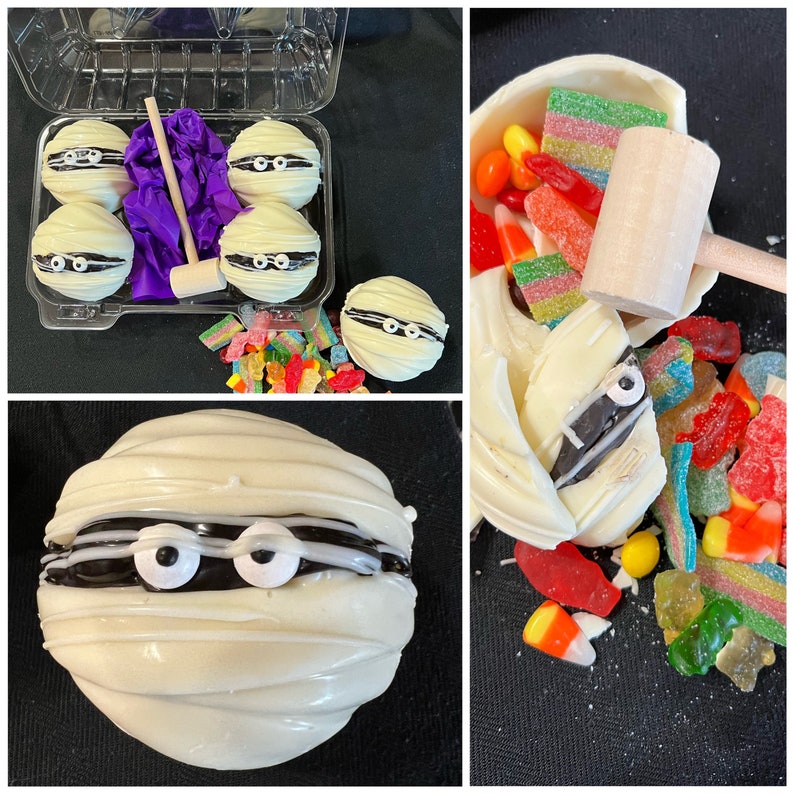 Halloween Breakable Chocolate Mummy Recipe | Drugstore Divas