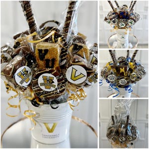 College Commit Gourmet Chocolate Gift Basket - Etsy
