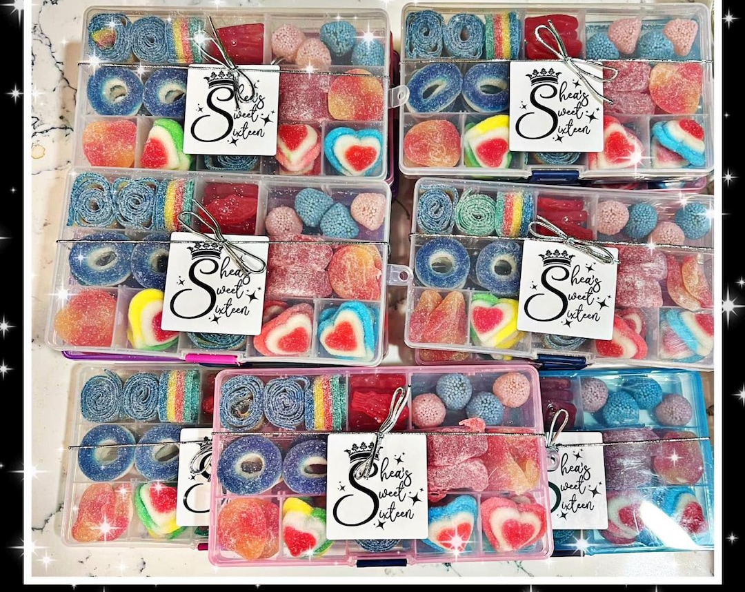 Gummy Candy Tackle Box Set of 2: Party Favors - Etsy